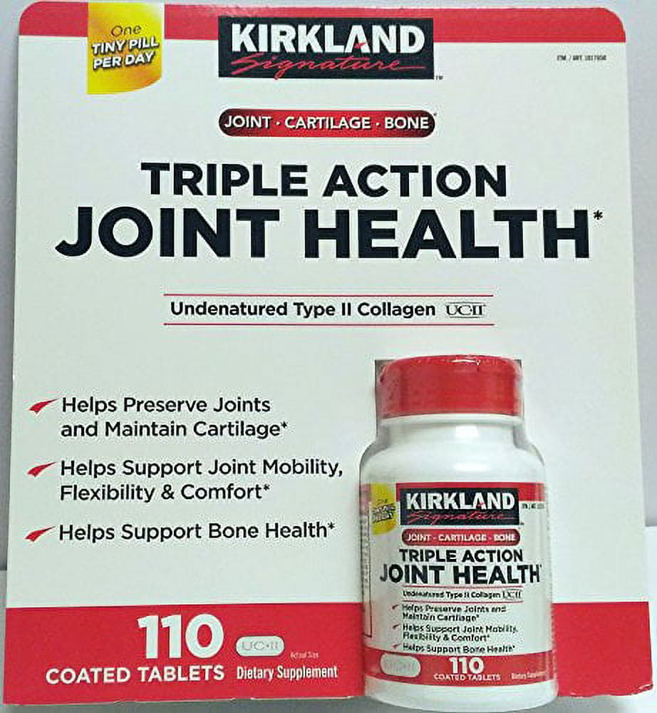 Kirkland Joint Health Support Supplement - Type II Collagen, Boron, HA ...