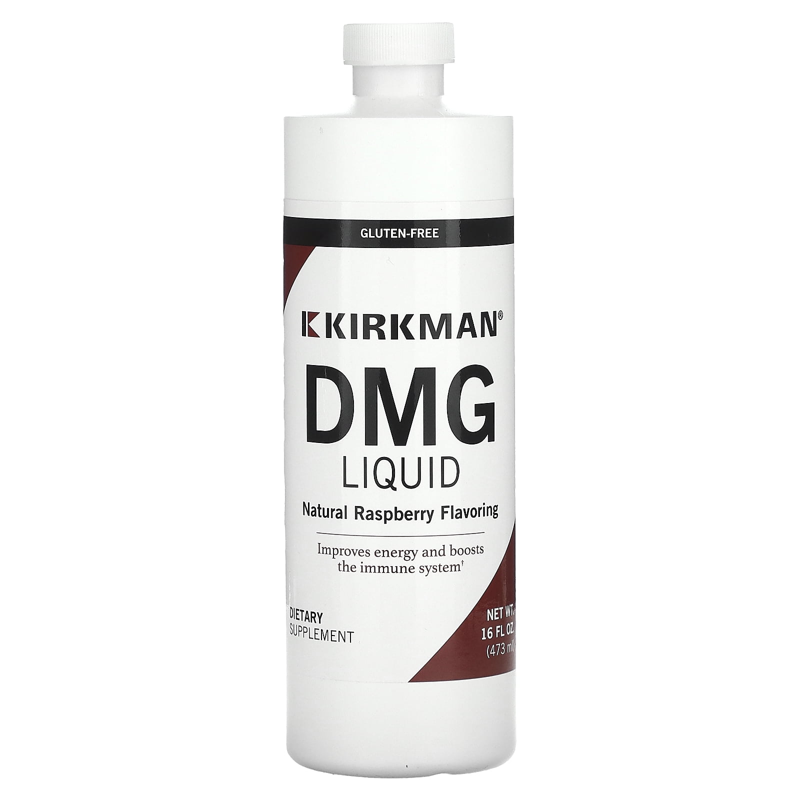 Kirkman Labs DMG Liquid, Natural Raspberry, 16 fl oz (473 ml) - Walmart.com