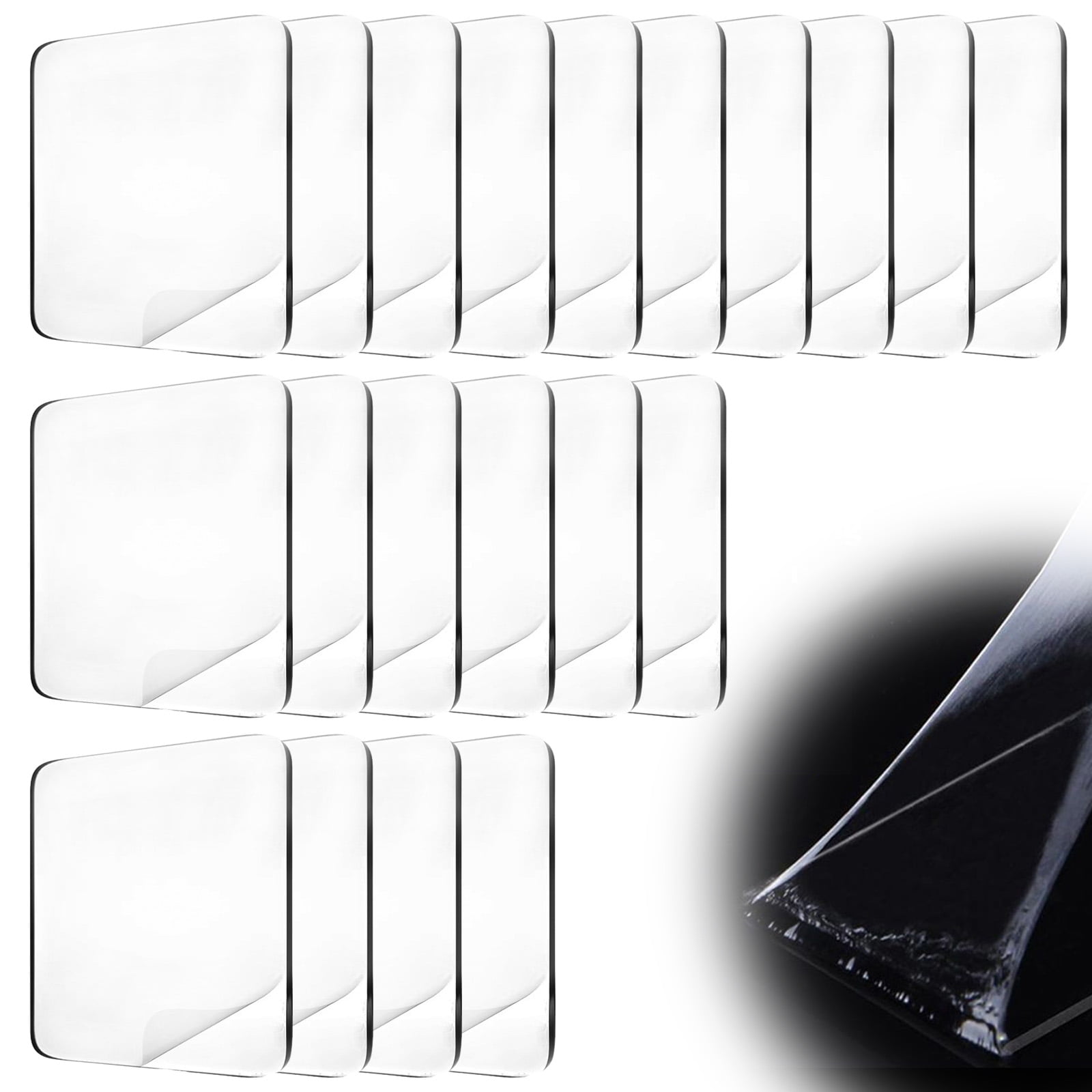 Kironypik Adhesive Pad Sticky Paste Gel Sticker Heavy Duty Mounting ...