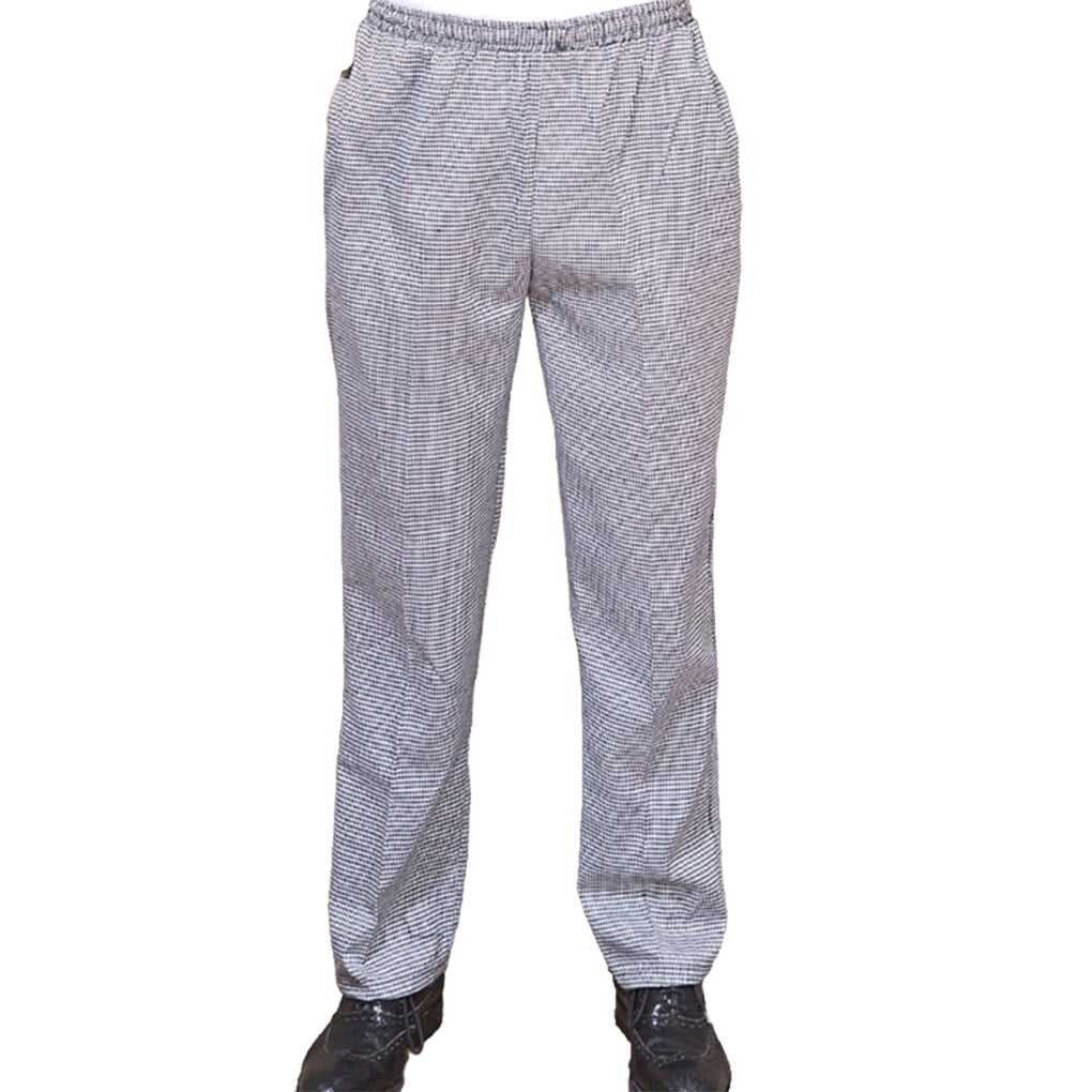 Kironypik Chef Pants Men Baggy Cook Pant Chic Waiter Work Wear Uniform ...