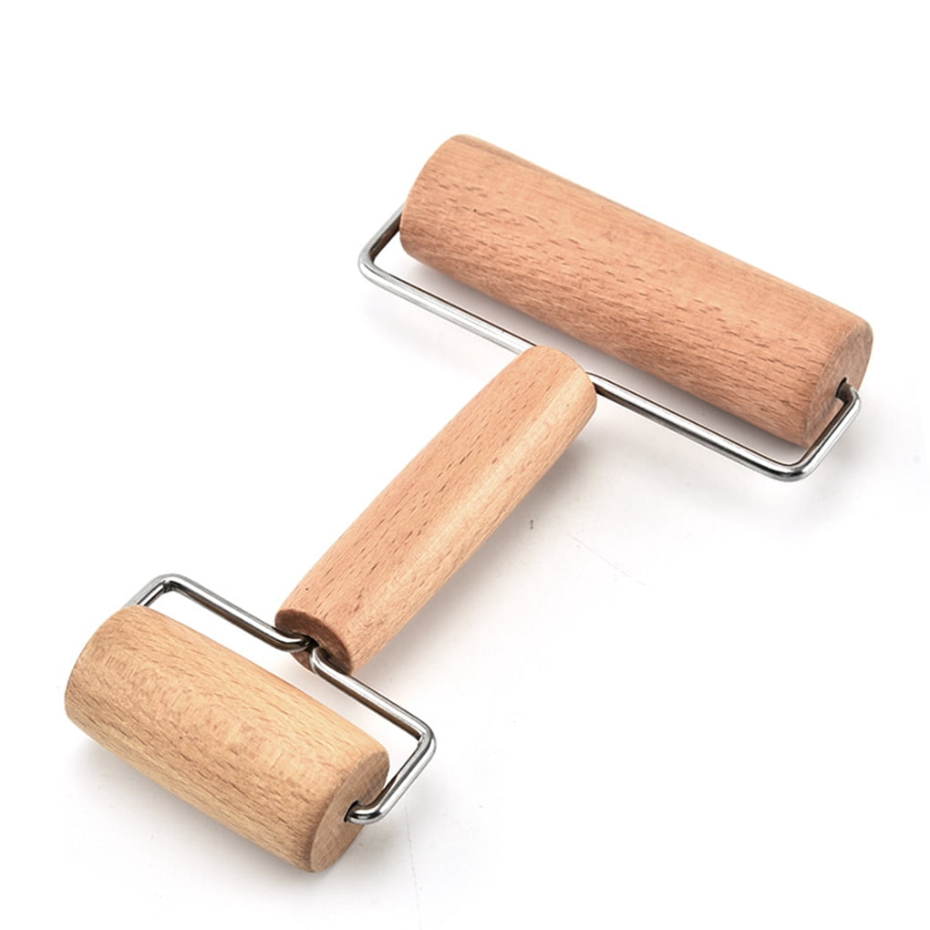 Kironypik Double-Ended Rolling Pin Hotel Restaurant Wood Roller Kitchen ...