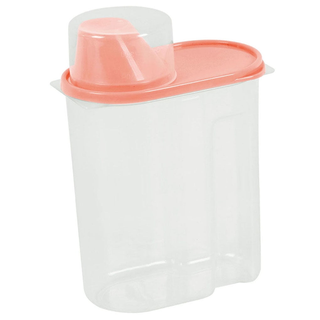 Kironypik Plastic Cereal Dispenser Storage Container Slim Kitchen Dry ...