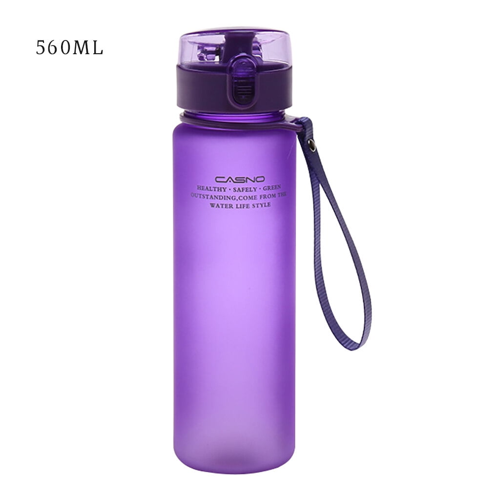 Kironypik Portable Sports Plastic Water Bottle Combine Daily Pill Boxes ...