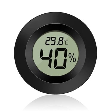 Mini Reptile Terrarium Thermometer Hygrometer with Probe Reptile ...