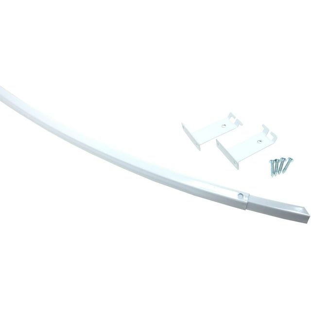 Kirsch Arched Curtain Rod for Curved Windows, 24" to 48" - Walmart.com