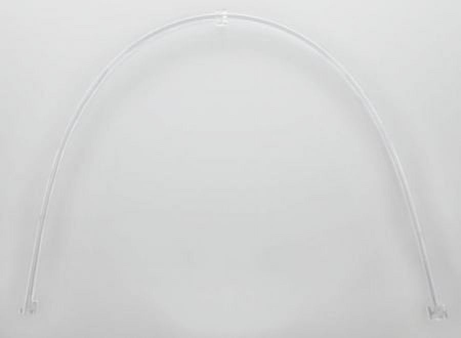 "Kirsch Adjustable Arched Curtain Rod for Curved or Rounded Windows, 48 ...