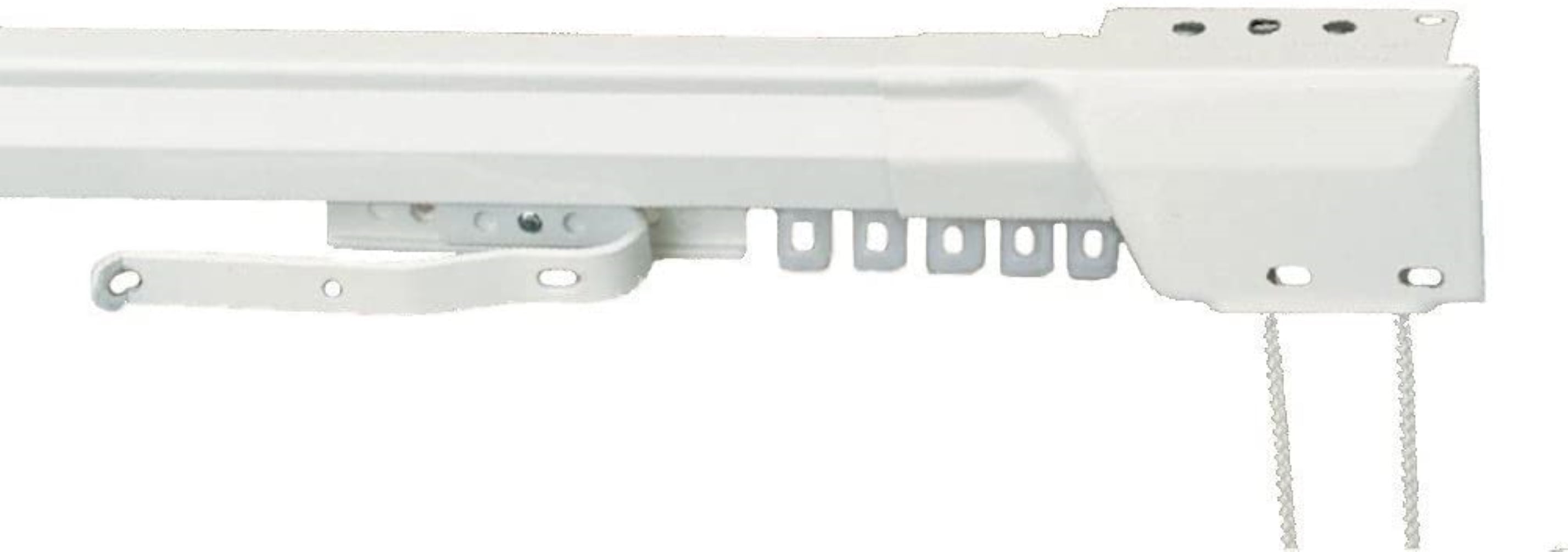 Kirsch Superfine Traverse Curtain Rod Set for Windows 38-66 inches ...