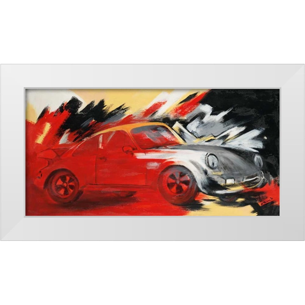 Kirsch-Ulbricht, Monika 24x14 White Modern Wood Framed Museum Art Print ...