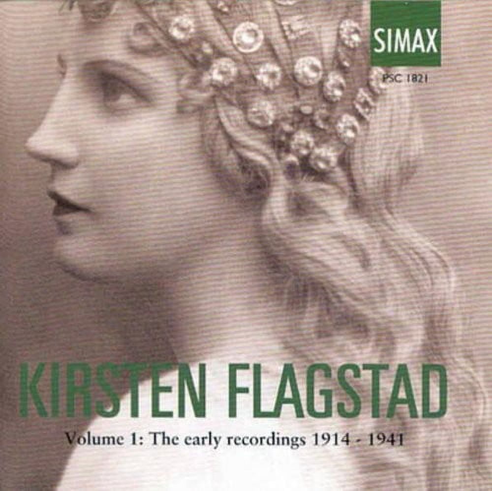 Kirsten Flagstad - Flagstad Coll 1: Early Recordings 1914-1941 - Music & Performance - CD ...
