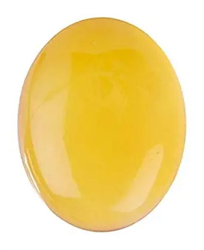 Kirti Sales 6.00 Carat Certified Natural Yellow Sulemani Hakik Gemstone ...