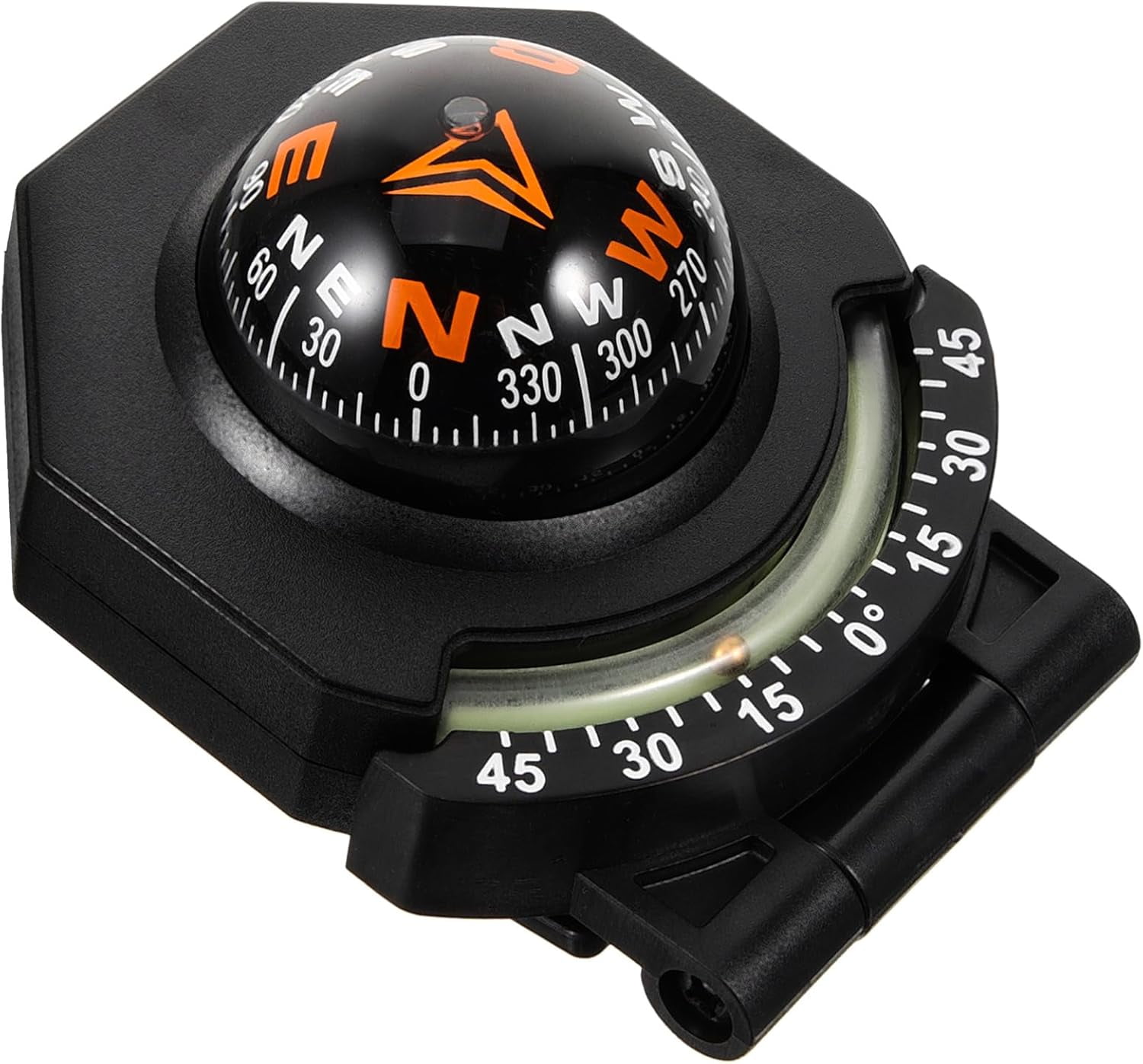 Kisangel Car Compass Ball Dashboard Vehicle Compass Supply for Auto ...