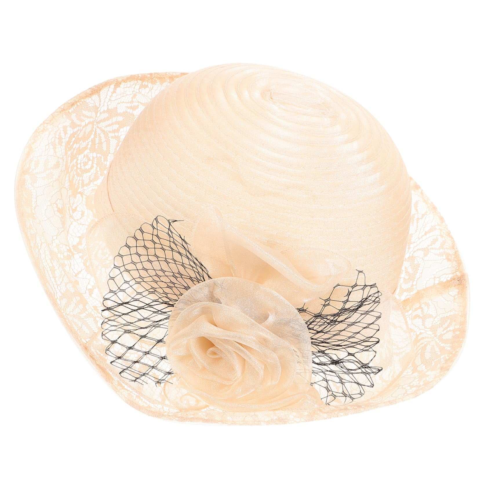 Kisangel Seaside Beach Straw Hat Sun Protection Hat Ladies Sun Hat ...