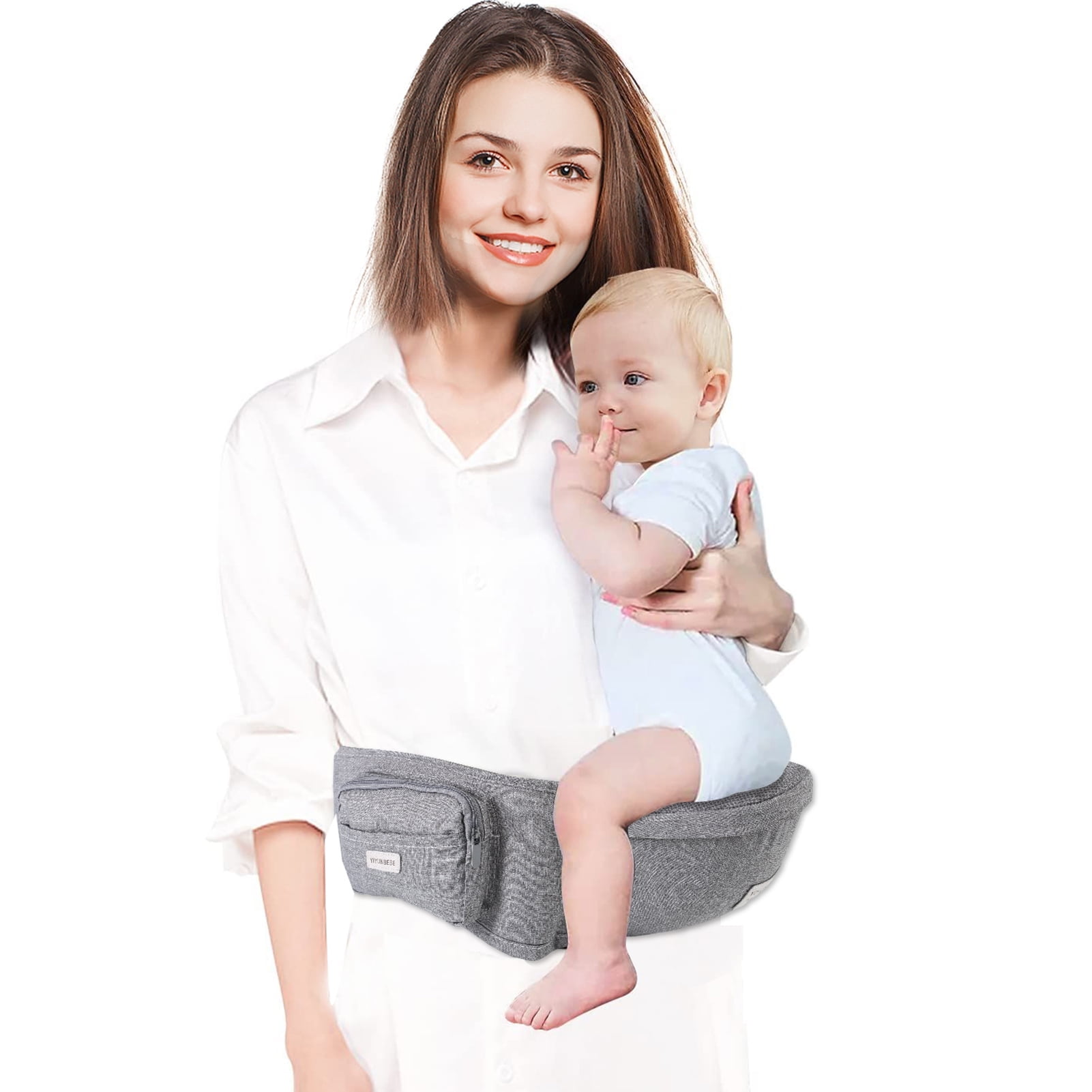 Kisdream Hip Seat Baby Carrier, Baby Hip Seat Ergonomic, Adjustable ...