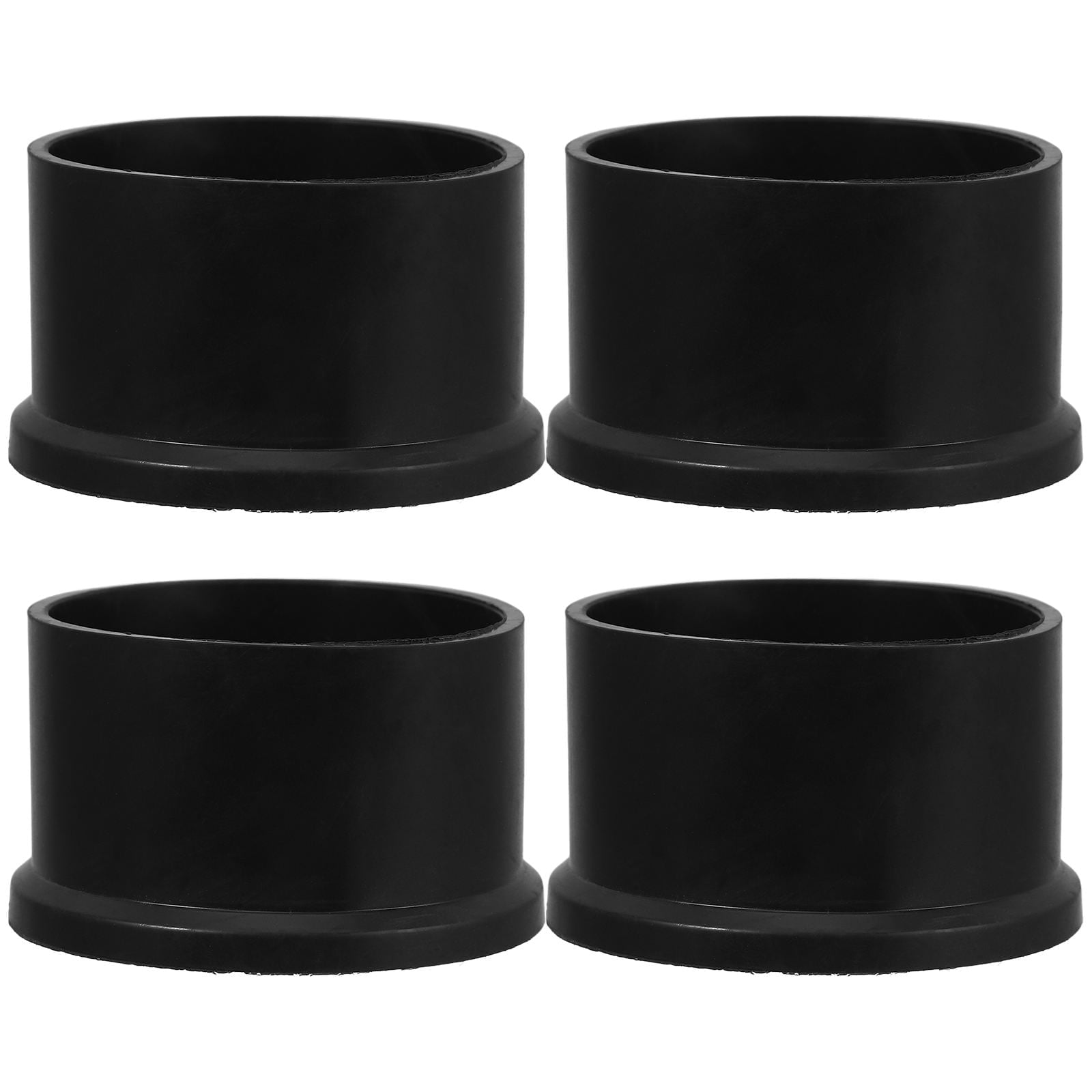 Kiseki 4pcs Round Rubber Chair Leg Caps Floor Protectors Furniture ...