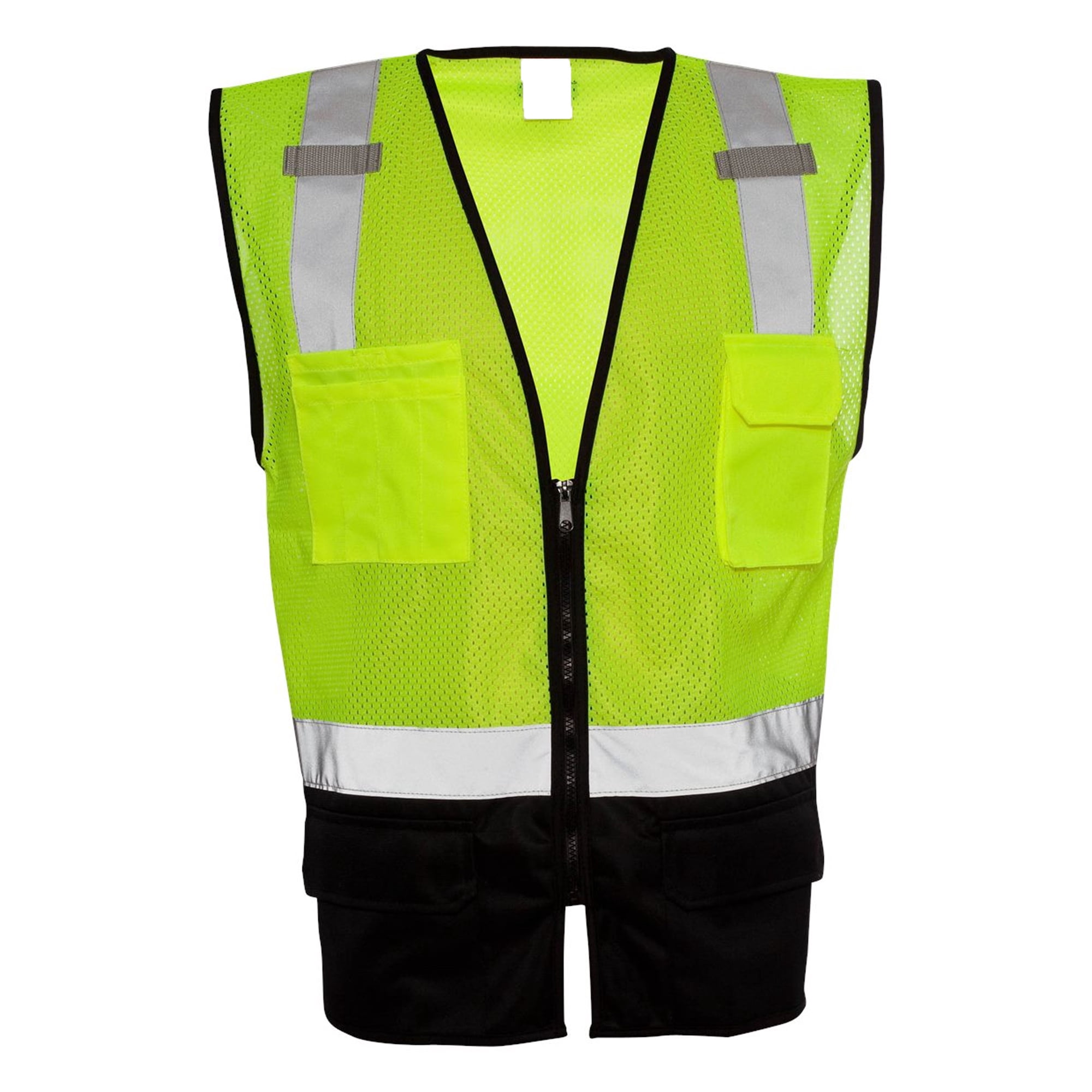 Kishigo Hi Vis Hook-and-Loop Mesh Safety Vest, High Visibility ...