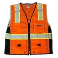 Kishigo - Premium Black Series Heavy Duty Vest - 1513-1514 - Orange - Size: XL - Walmart.com