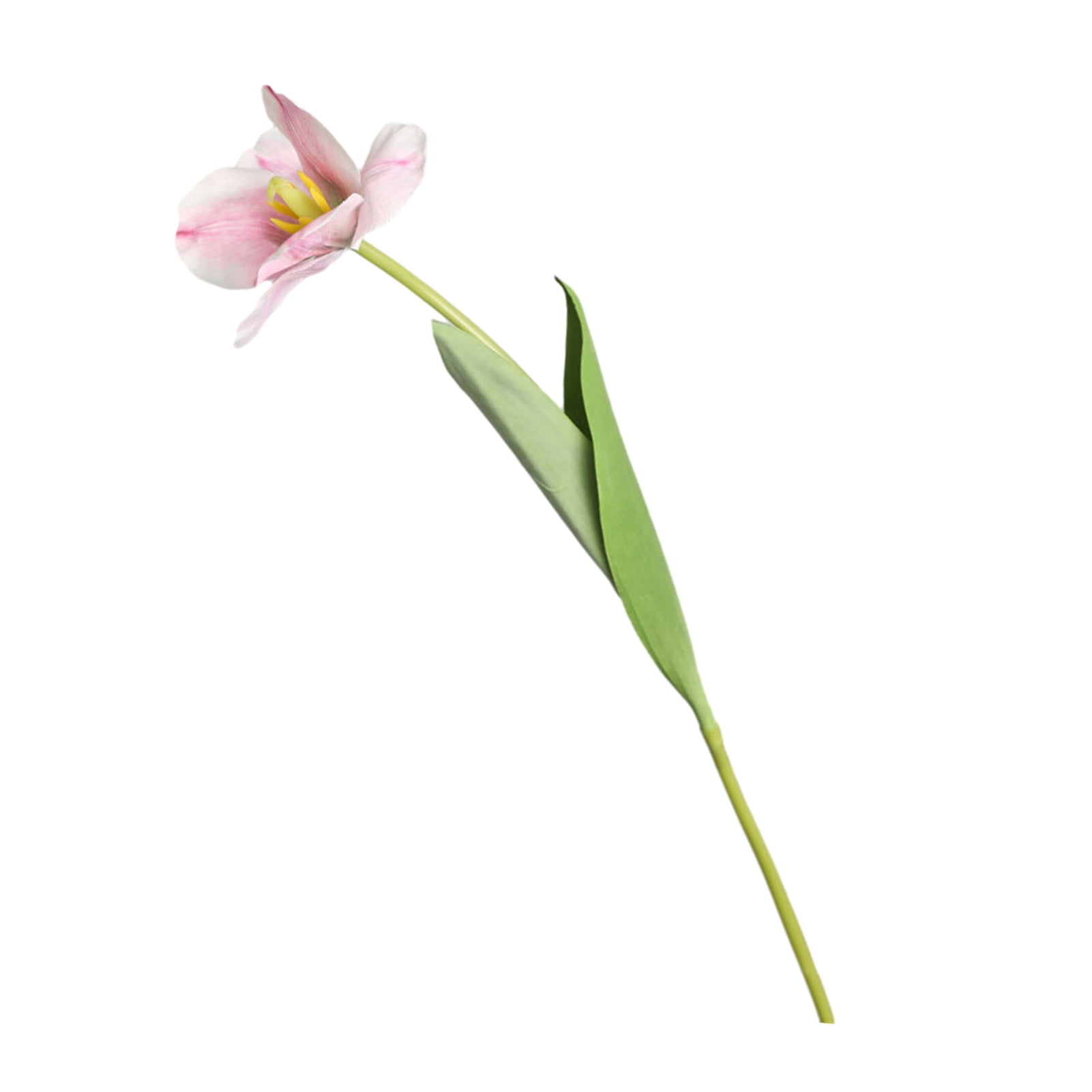 Kiskick Artificial Tulips Fake Tulips Artificial Flower Realistic Simulation Tulip Flower Faux ...