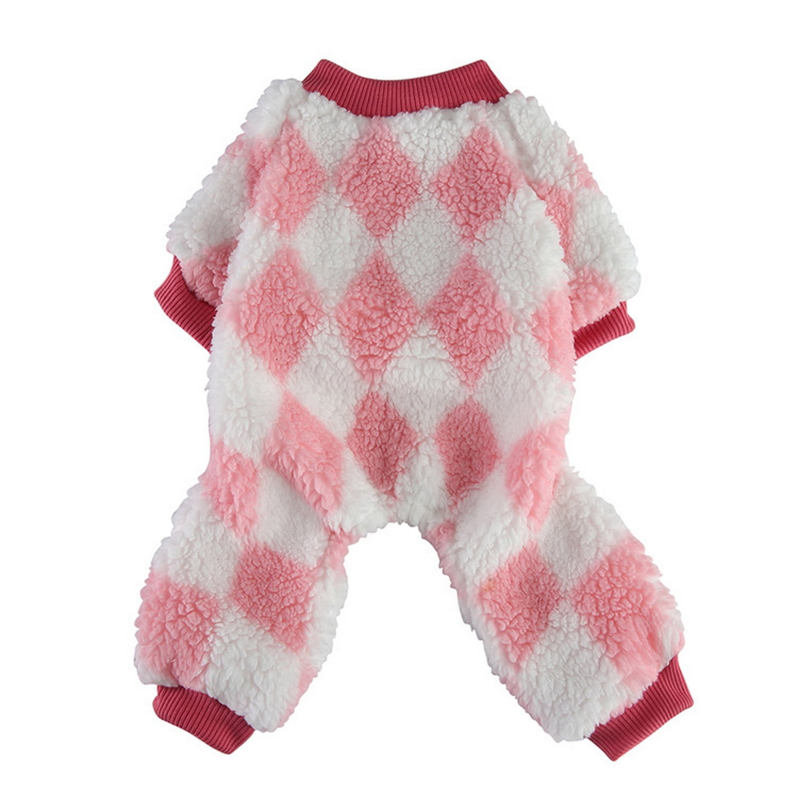 Kiskick Autumn Winter Pet Clothes Pets Clothes Dog Pajamas Cozy ...