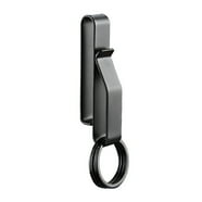 KeyUnity KM07 Titanium Keychain: 2-in-1 Pocket Clip-Key Ring, Belt Hook ...