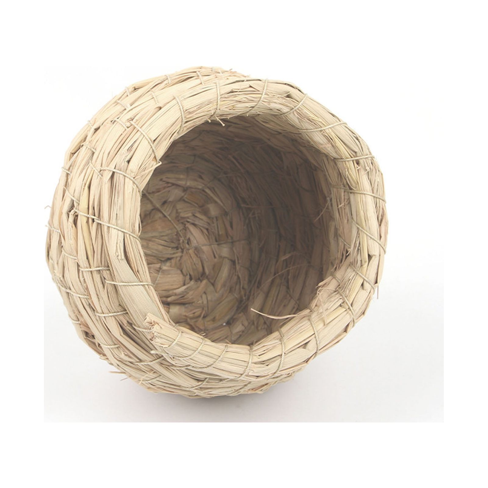 Kiskick Bird Nest Outdoor Bird Shelter Handwoven Pigeon Nest Natural ...