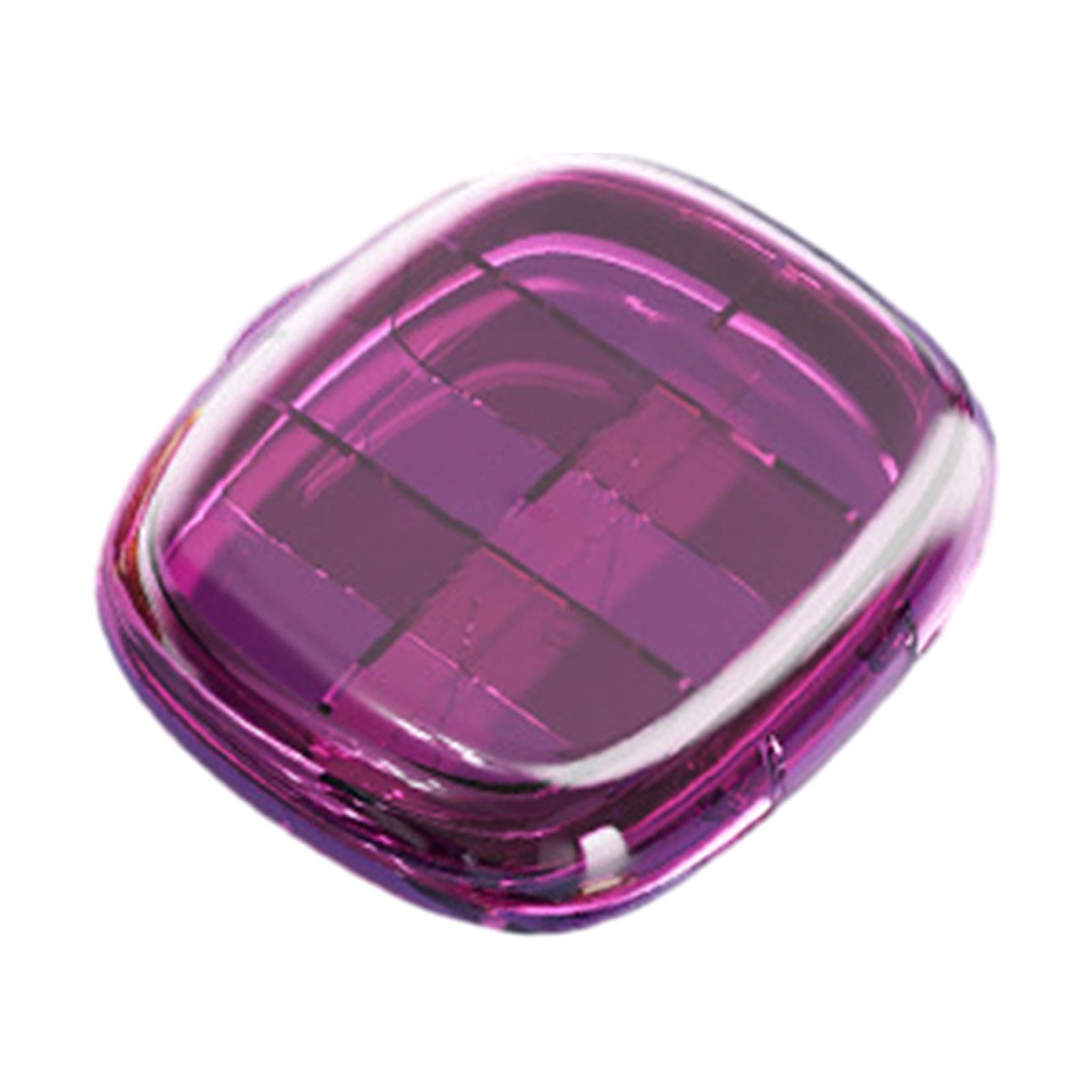 Kiskick Case Transparent Box Compact Transparent Daily Organizer with ...