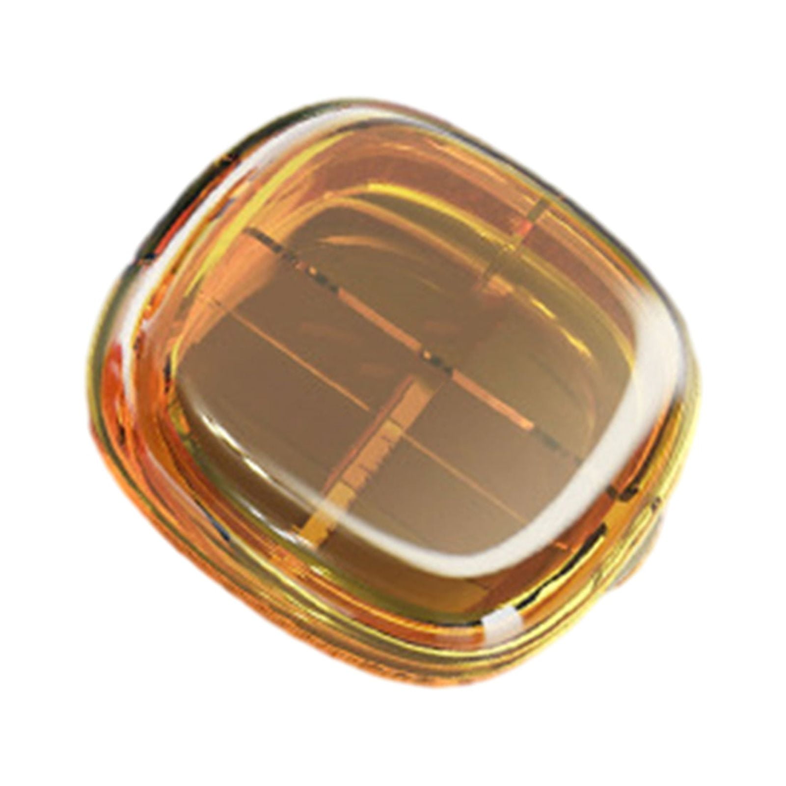 Kiskick Case Transparent Box Compact Transparent Daily Organizer with ...