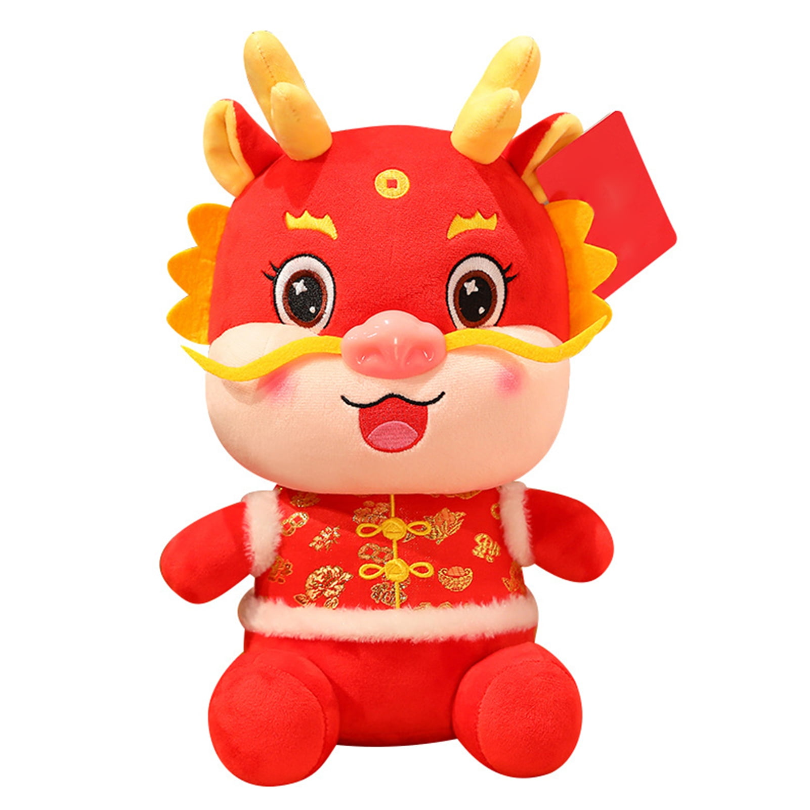 Kiskick Chinese Dragon Toy Dragon Plush Dragon Plush Toy Chinese Style ...
