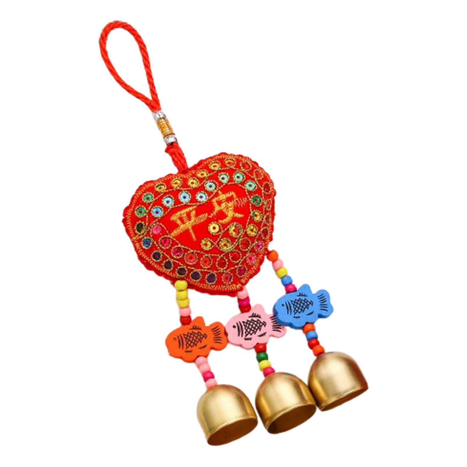 Kiskick Chinese-style Wind Chime Sachet Wind Chimes Pendant Spring ...
