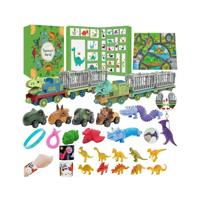 Kiskick Christmas Dinosaur Blind Box Advent Calendar Dinosaur Dinosaur Blind Box Christmas ...
