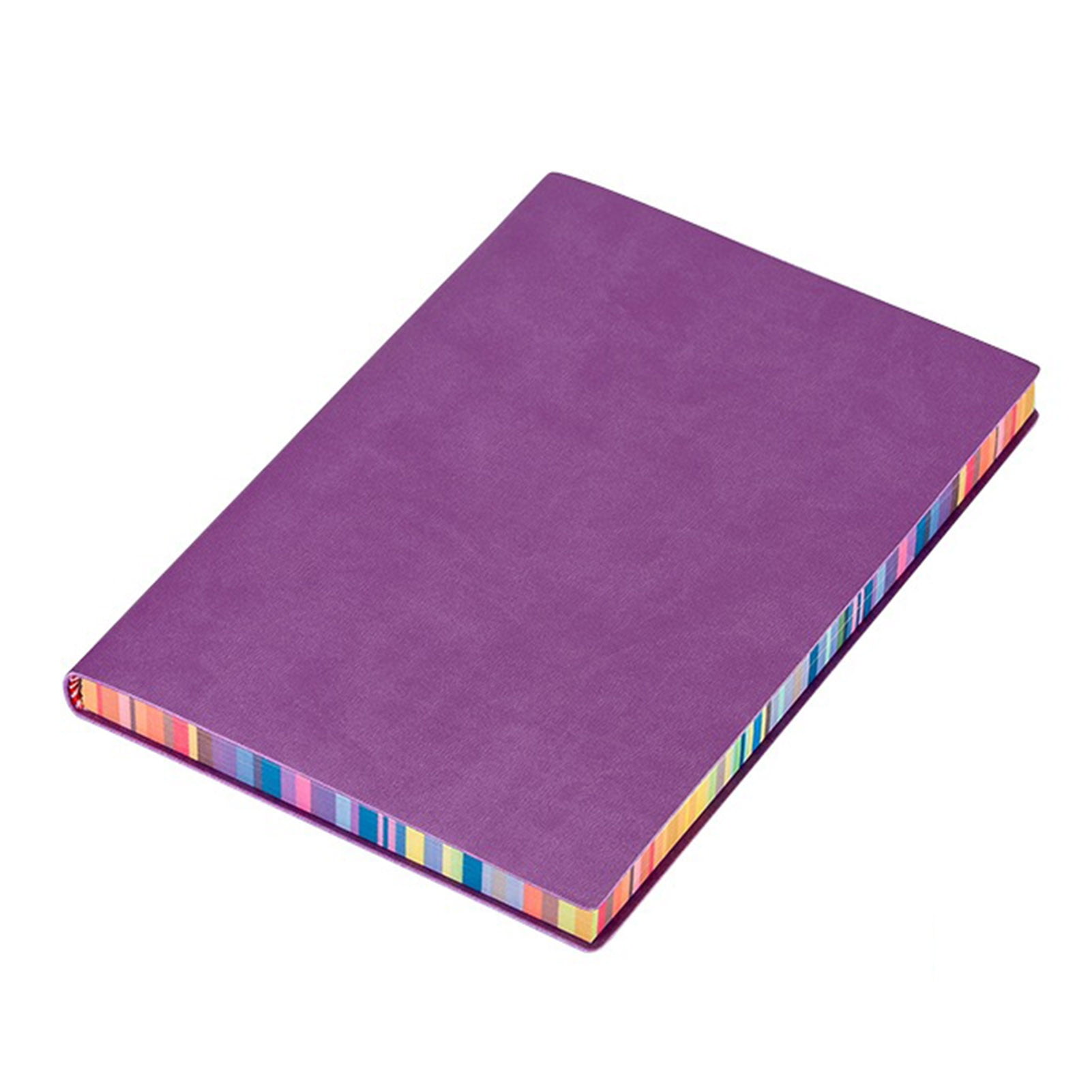 Kiskick Colored Edge Pages Notebook A5 Thickened Rainbow Color Edge ...