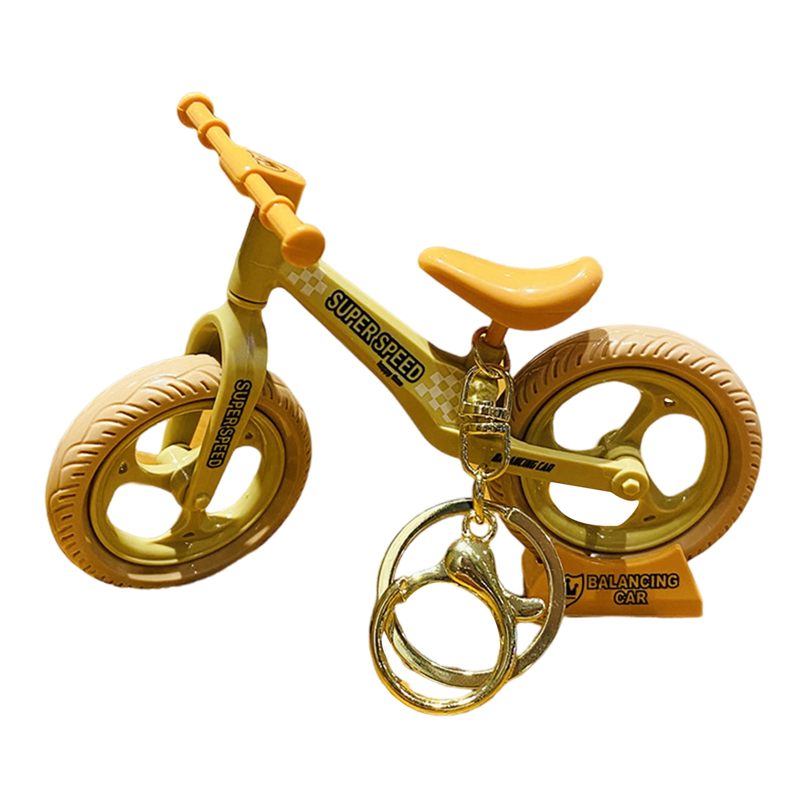 Kiskick Detachable Keychain Mini Bike Keychain Diy Assembly Bicycle ...