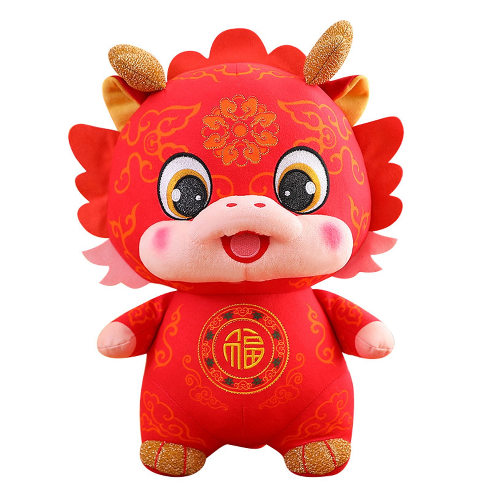 Kiskick Dragon Plush 2024 Year Mascot 2024 Year Mascot Cute Dragon ...