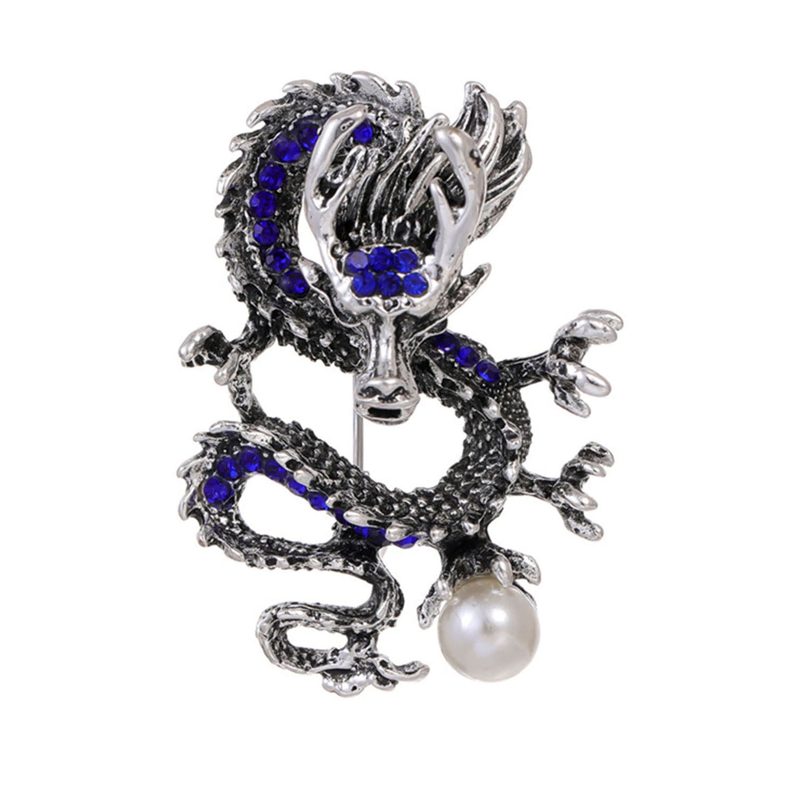 Kiskick Exquisite Brooch Chinese Dragon Brooch Pin Chinese Style Brooch ...