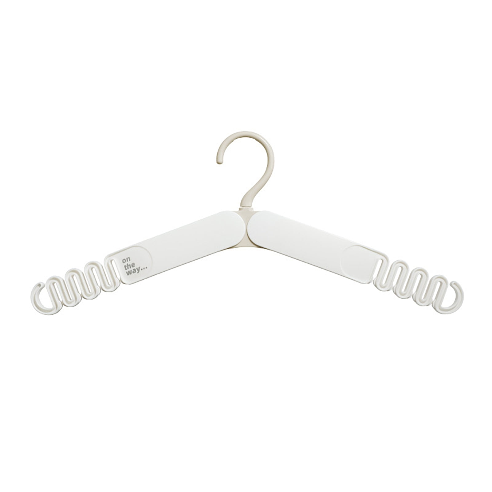 Kiskick Foldable Clothes Hanger Folding Clothes Hanger Clothes Hanger ...