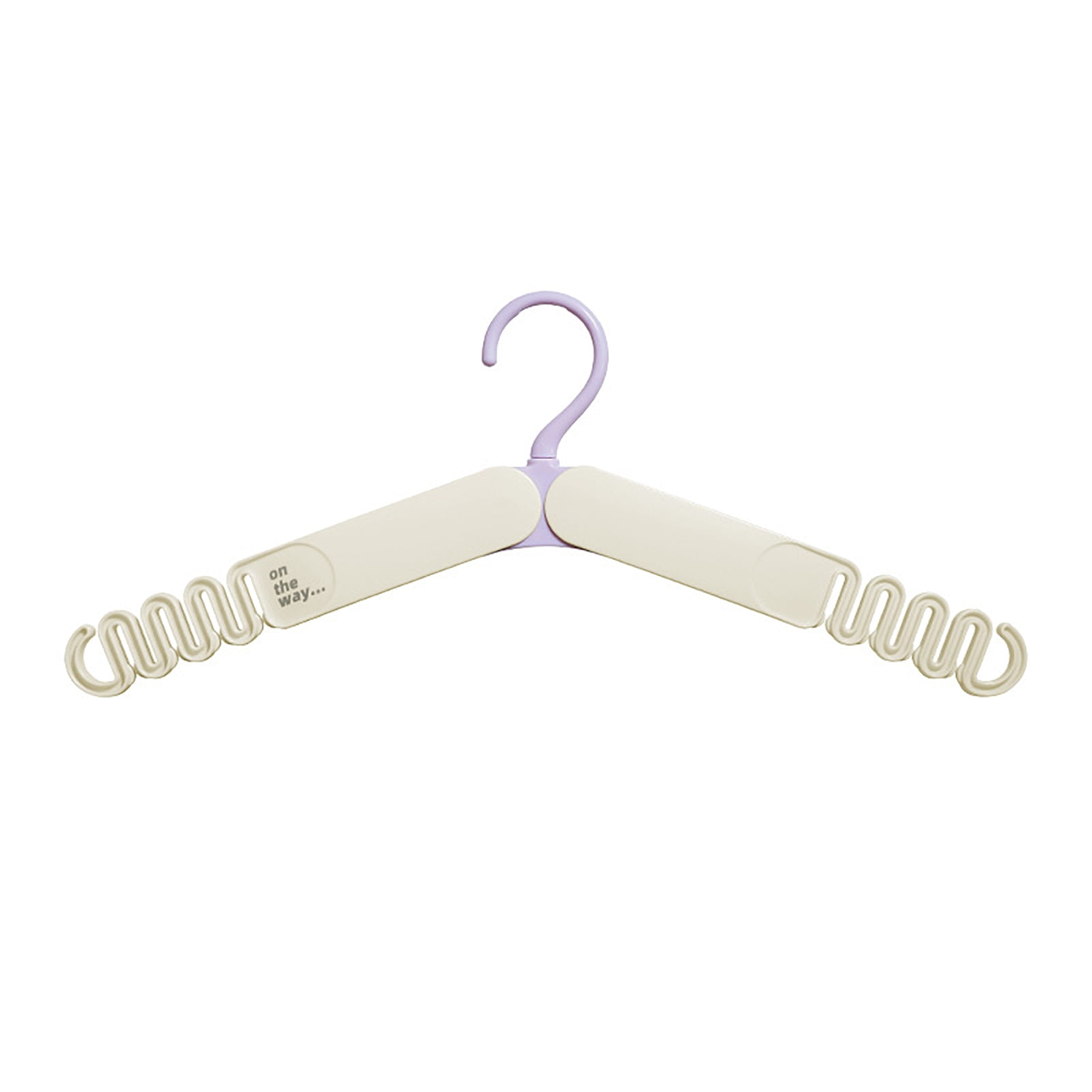 Kiskick Foldable Clothes Hanger Folding Clothes Hanger Clothes Hanger ...