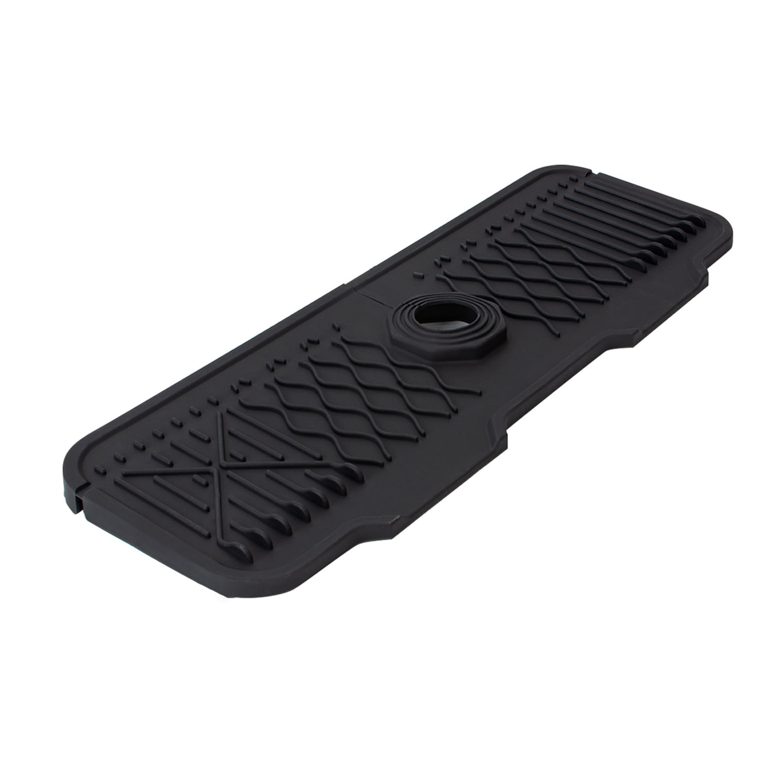 Kiskick Kitchen Countertop Drainage Pad Silicone Faucet Splash Pad Easy ...