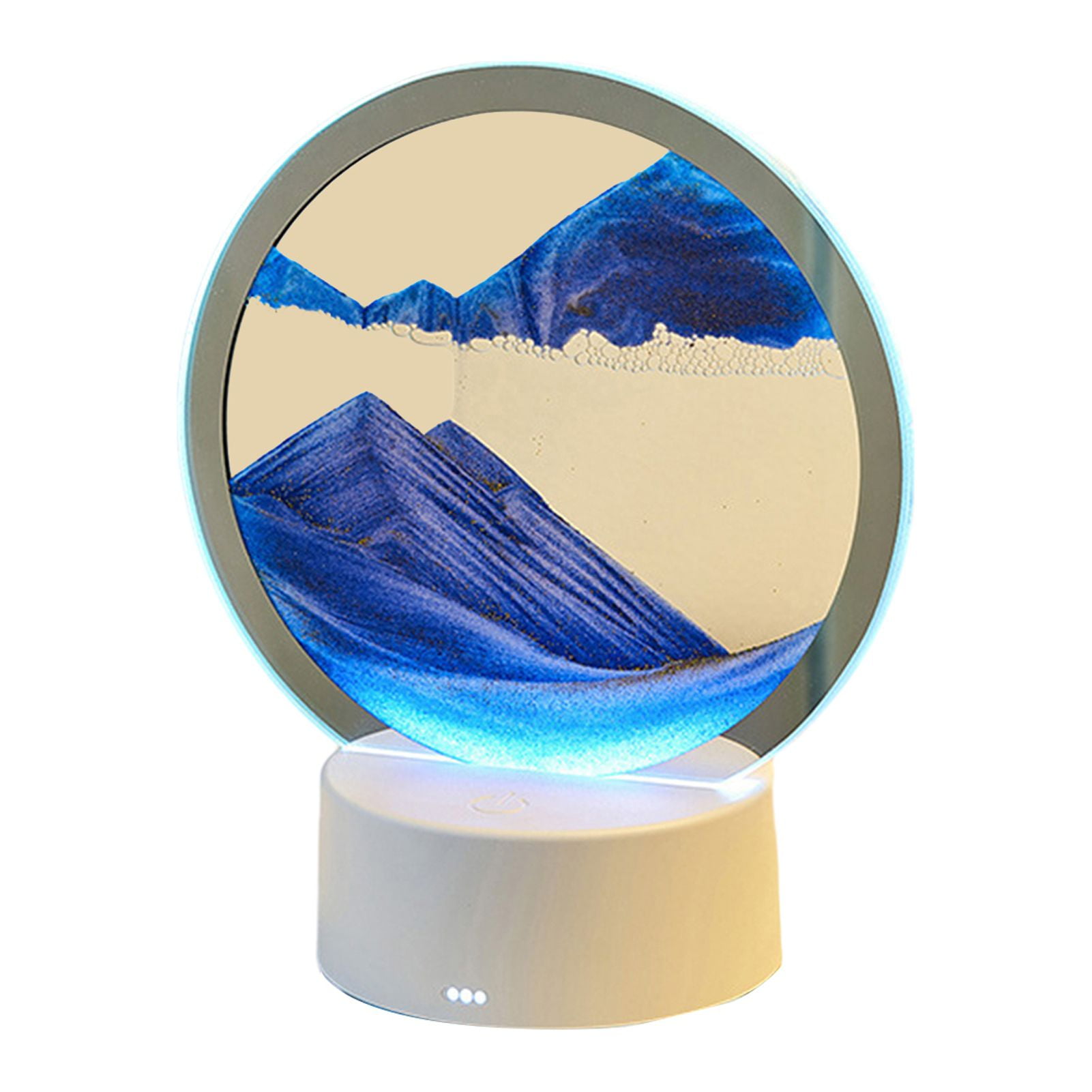 Kiskick Layered Sand Painting Light Hourglass Ornament 3d Moving Sand ...