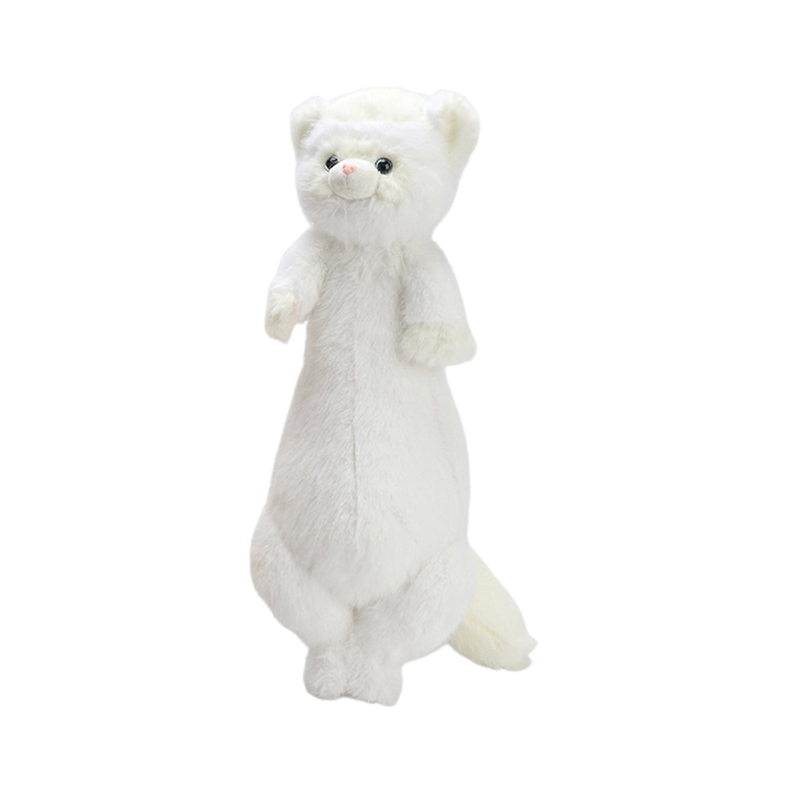 Kiskick Marten Shape Pillow Plush Marten Toy Long Marten Plush Toy Cute ...