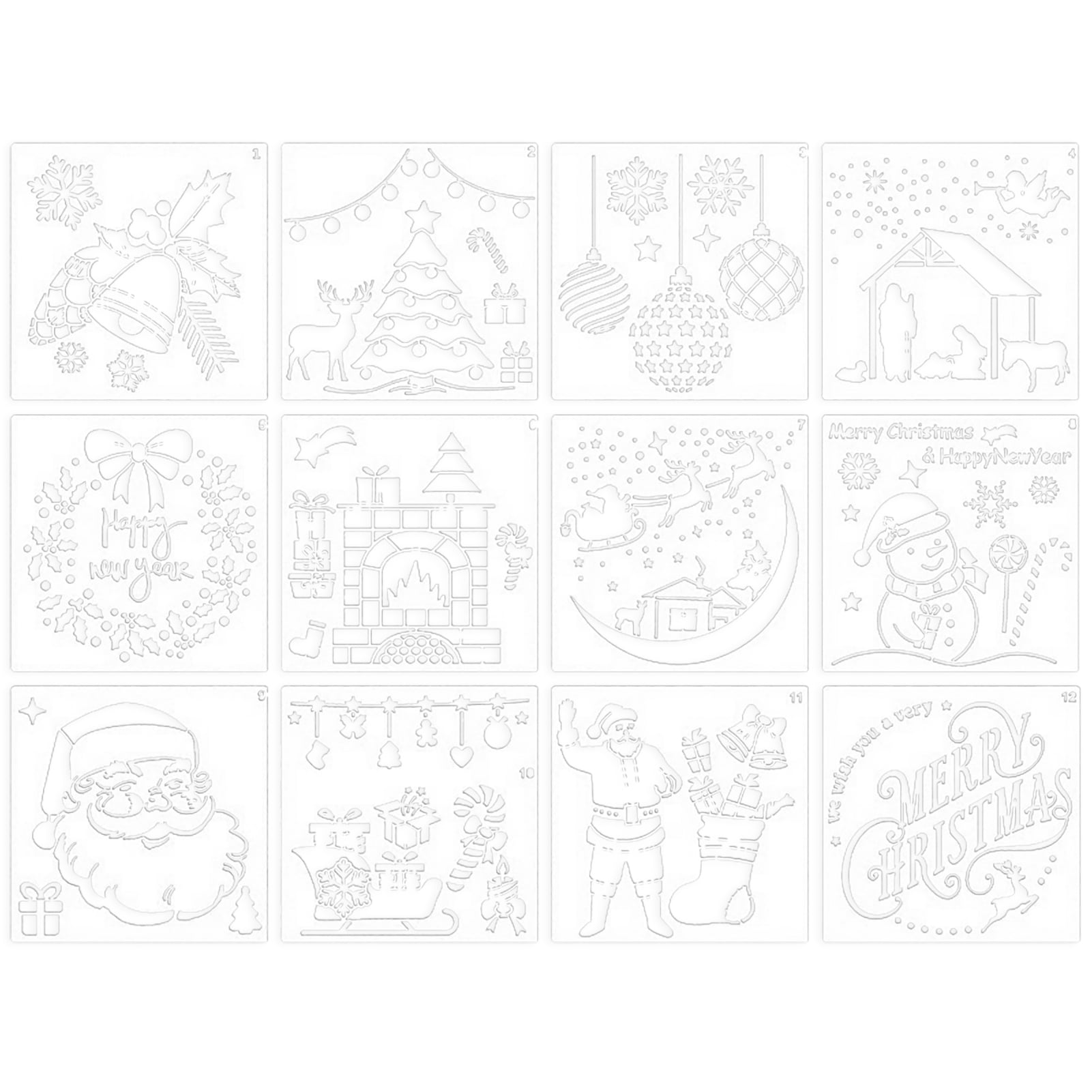 Kiskick Painting Templates for Diy Crafts Painting Templates 1 Set ...