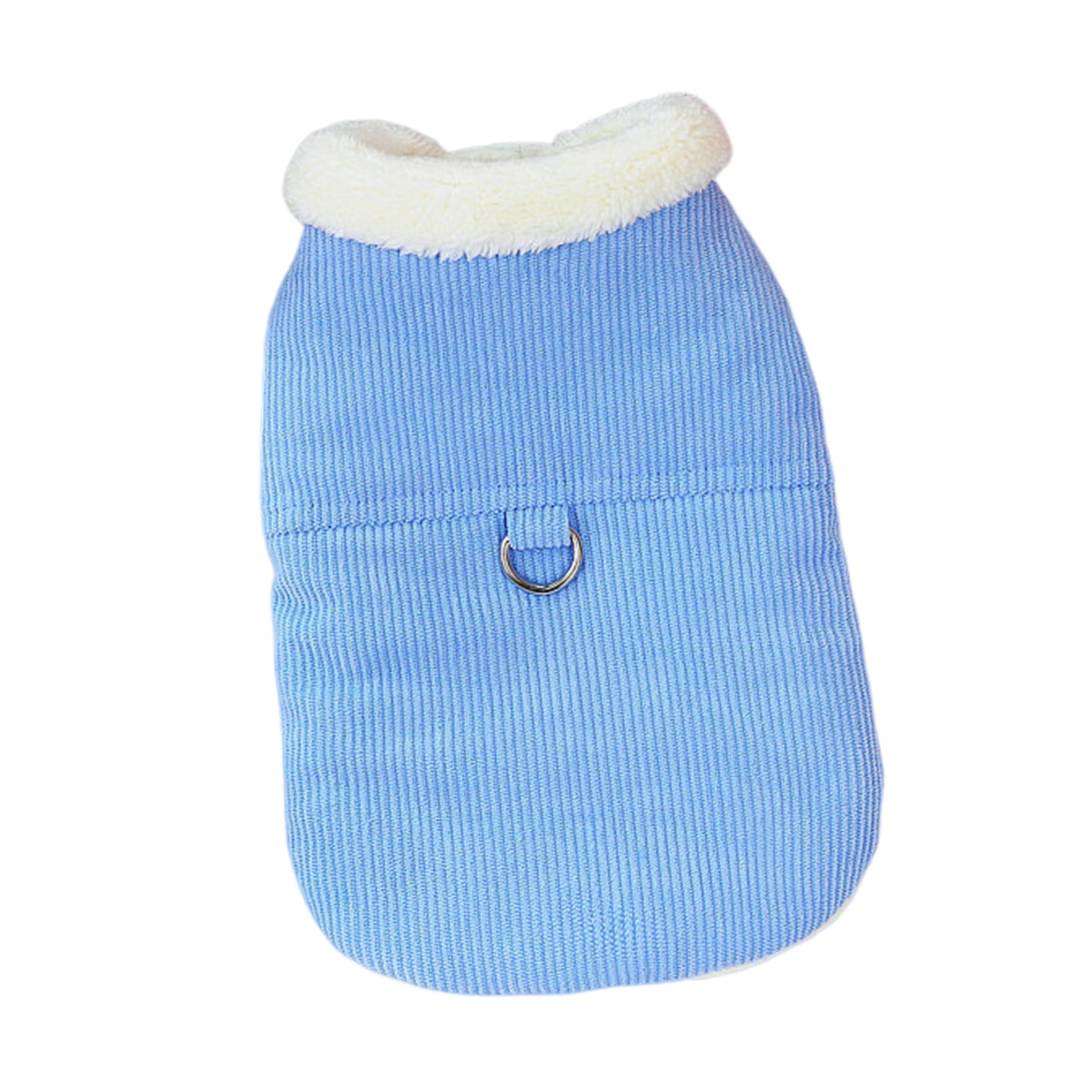 Kiskick Pet Coat with Traction Ring Pet Cotton Coat Comfortable ...