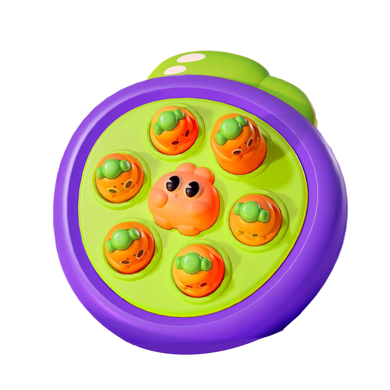 Kiskick Round Toy Whack-a-mole Toy Safe Durable Radish Design Puzzle ...