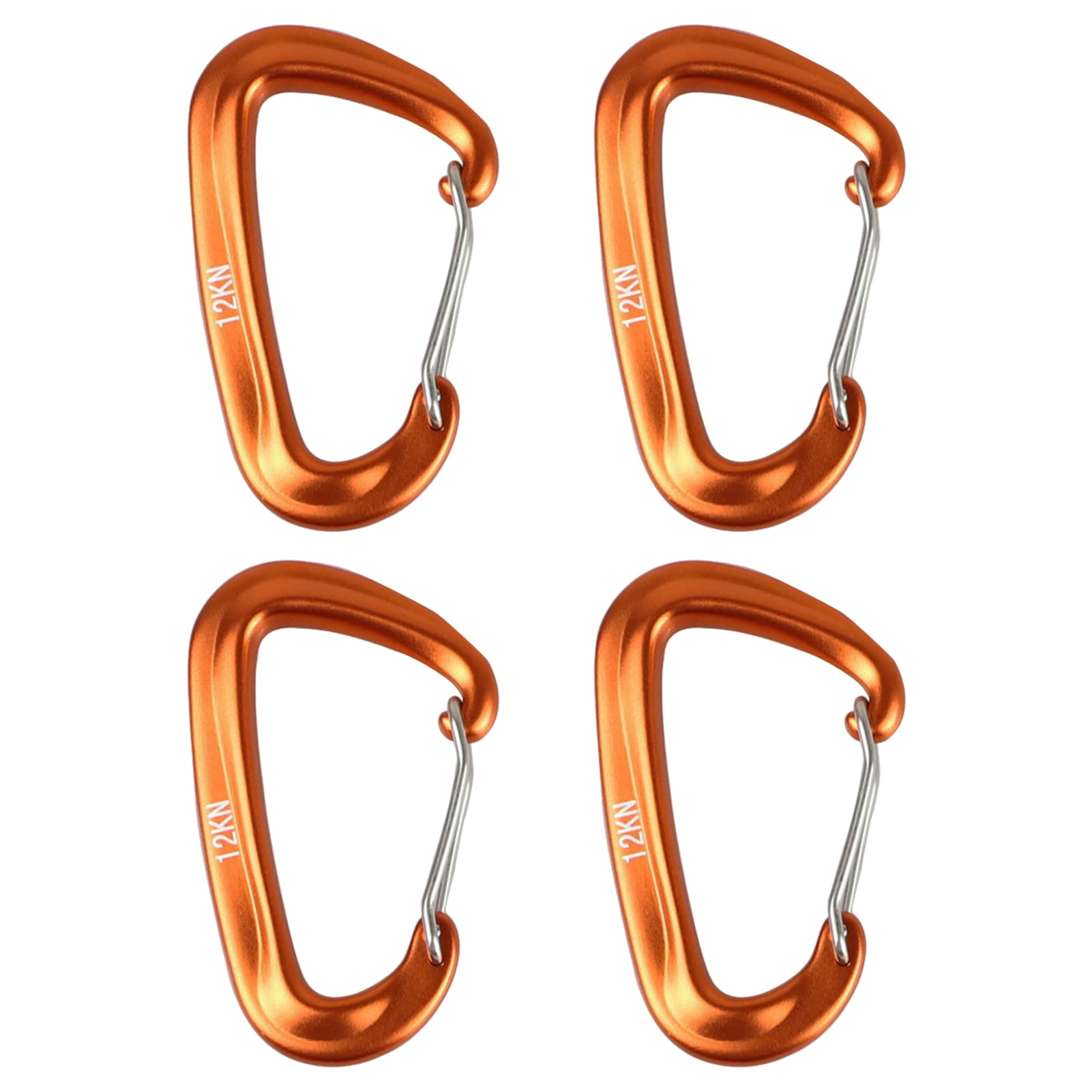 Kiskick Safety Connectors Carabiner Buckles 4pcs Carabiner Clips Strong ...
