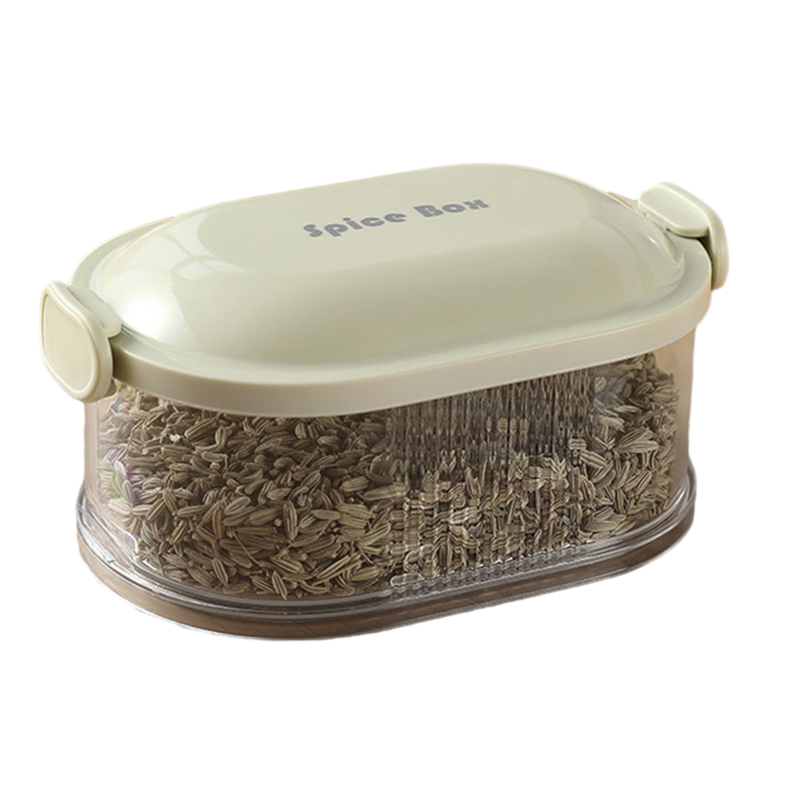 Kiskick Seasoning Box Food Grade Silicone Seal Box Sealed Box Stackable ...