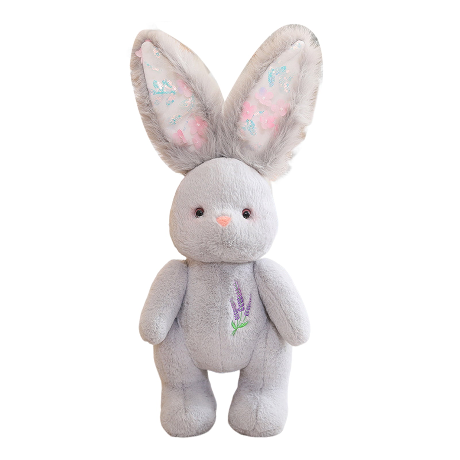 Kiskick Soft Rabbit Stuffed Toy Cute Rabbit Plush Toy with Bendable ...