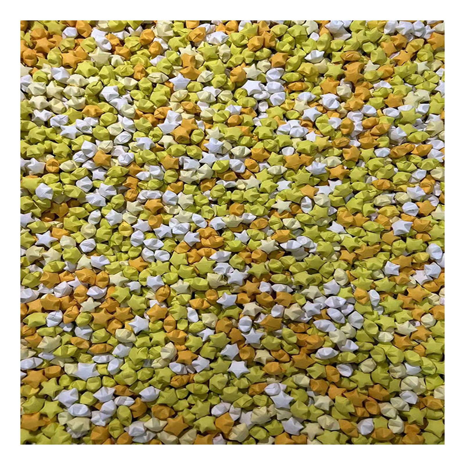 Kiskick Star-shaped Origami Strips Origami Star Kit 100pcs Colorful Diy ...