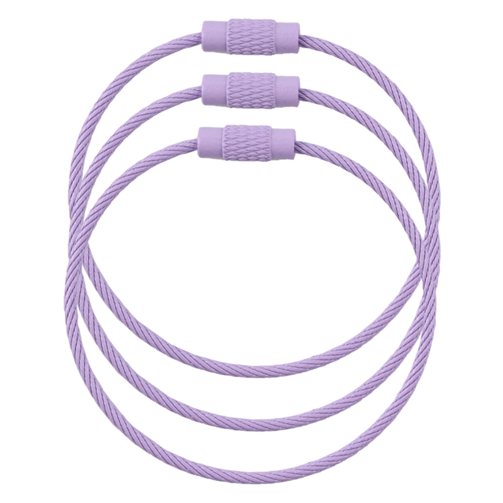 Kiskick Ultra-light Key Organizer Key Ring with Connector 3 Pcs Color ...