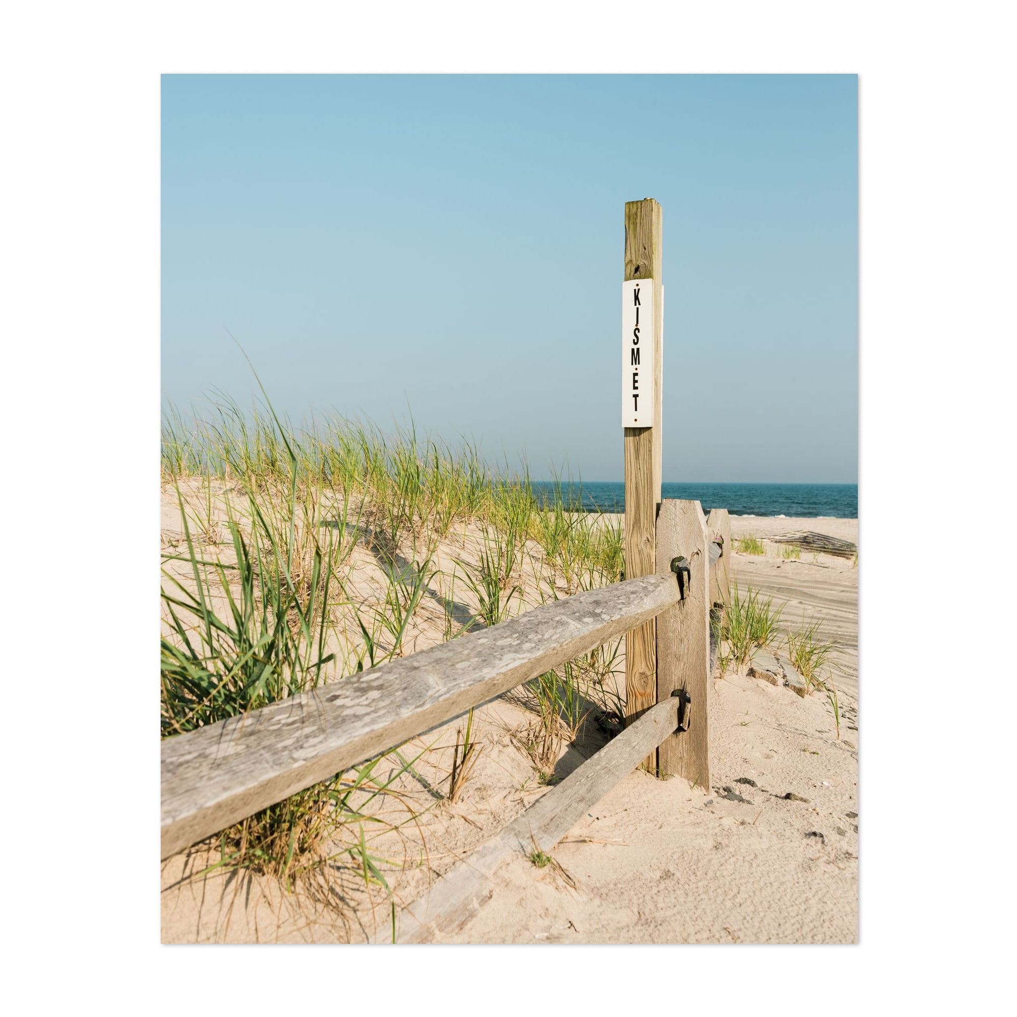 Kismet Sign, Fire Island - Fire Island New York Photography Unframed ...