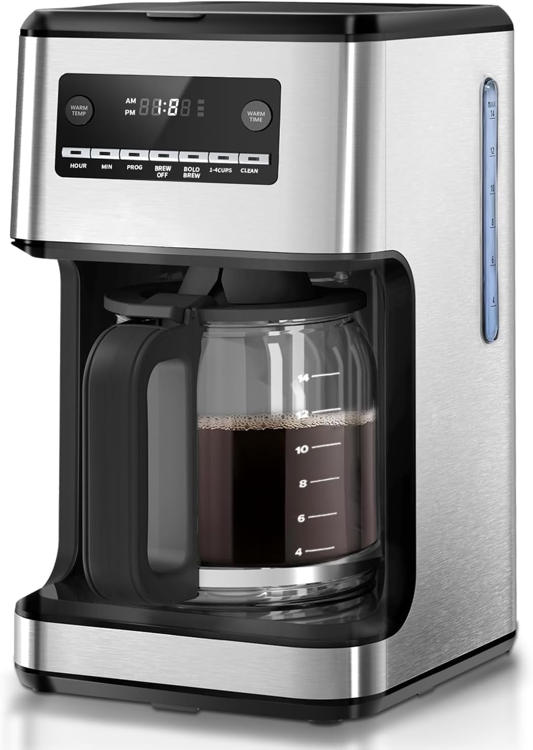 Kismile Coffee Maker, 14-Cup Programmable Drip Coffee Makers Machines ...