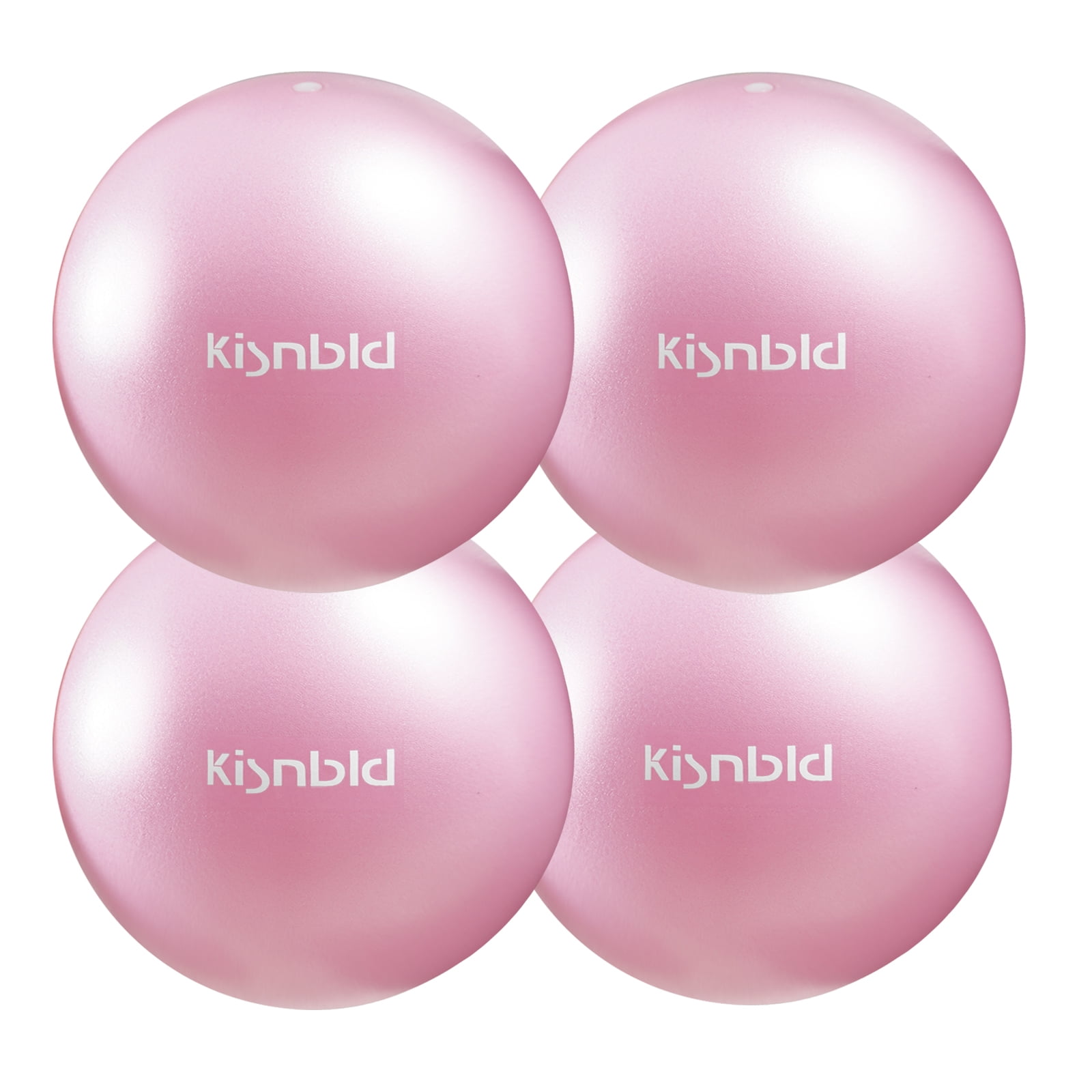 kisnbld Pilates Ball, 9-inch Anti-Burst Small Exercise Ball, Mini Yoga ...