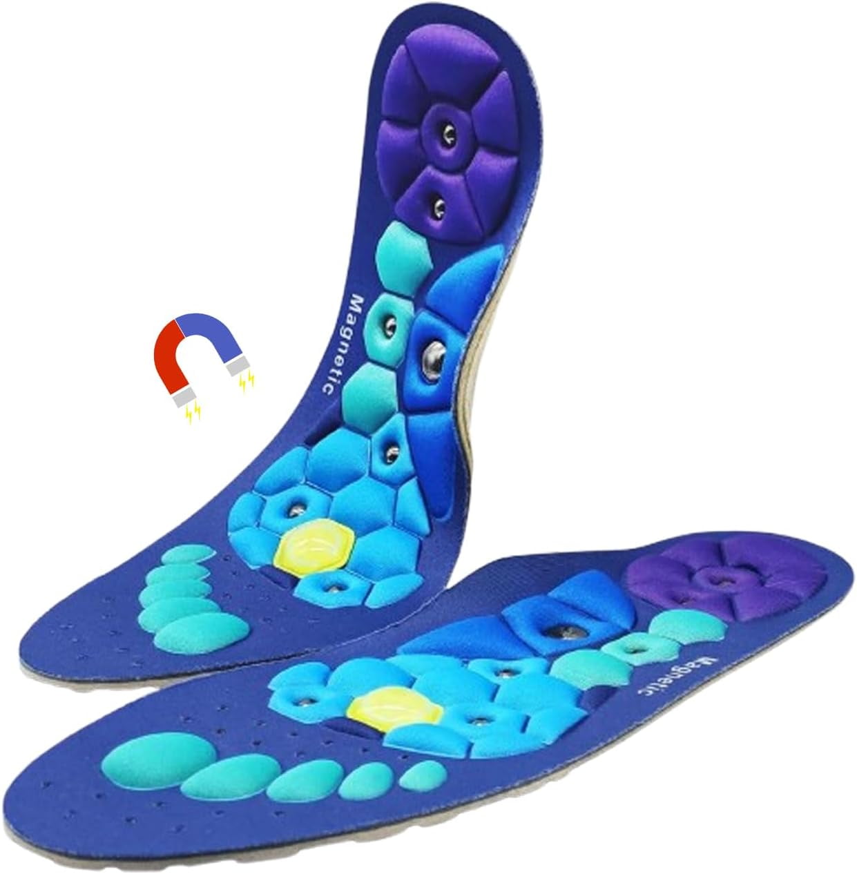 Kisole Magnetic Acupressure Insoles, Kisole Insoles for Women ...